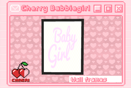 Second Life Marketplace - Chaeri // Cherry Babbiegirl Frames